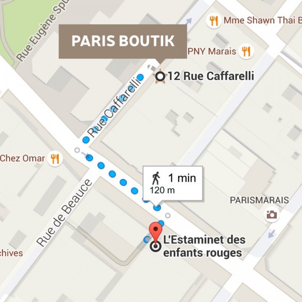 Estaminet des enfants rouges Paris The Marais authentic restaurant